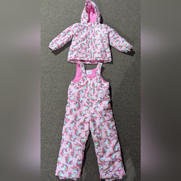 The Children's Place | Matching Sets | 5t Girls Unicorn Snow Suit ...